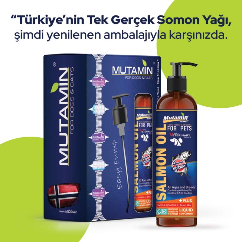 Mutamin Norveç Somon Yağı 250 ml – Mutamin Mama